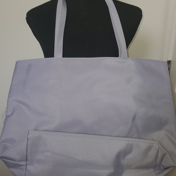 Bags | Brand New Purpleperiwinkle Floral Tote | Poshmark